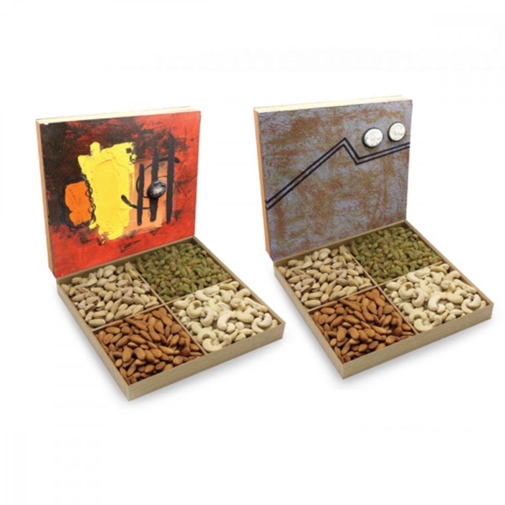 Buy Fancy Metal Box 600gm Online | All India Delivery | adfs.in.