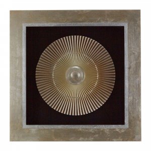 Gold Disc Wall Art - BBWLRT07 | AVIVANA