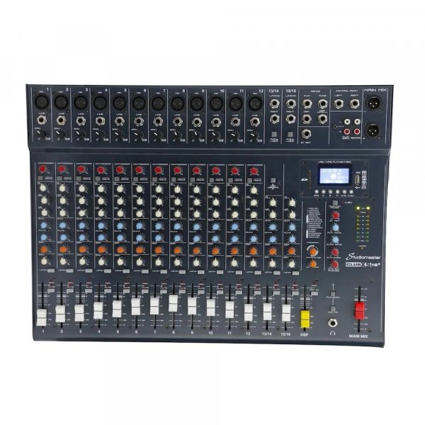 Studiomaster Club XS 16+ 16 Input Channel Analog Mixer | Azad Music