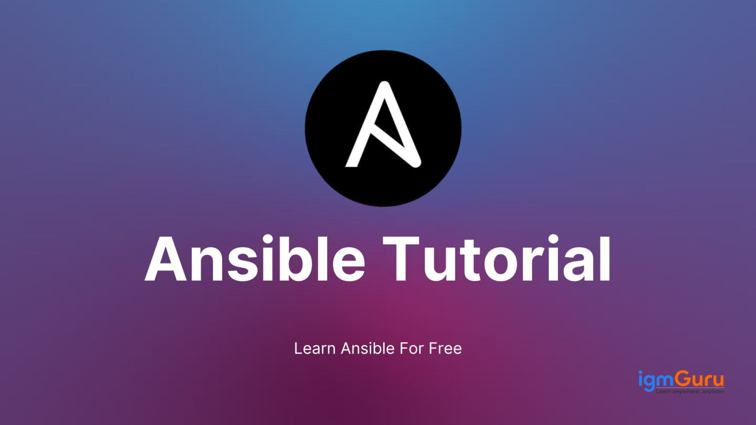 Ansible Tutorial For Beginners Updated 2025 2468