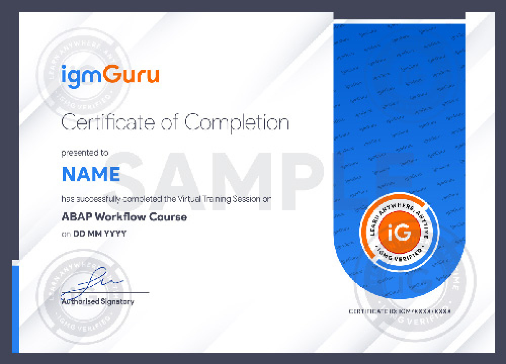 Sap Abap Workflow Course Online Updated Oct 2024