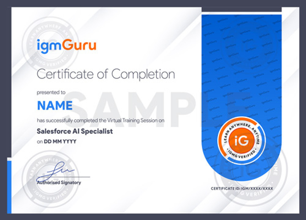 AI Salesforce Specialist Training with Certification| Updated [March]
