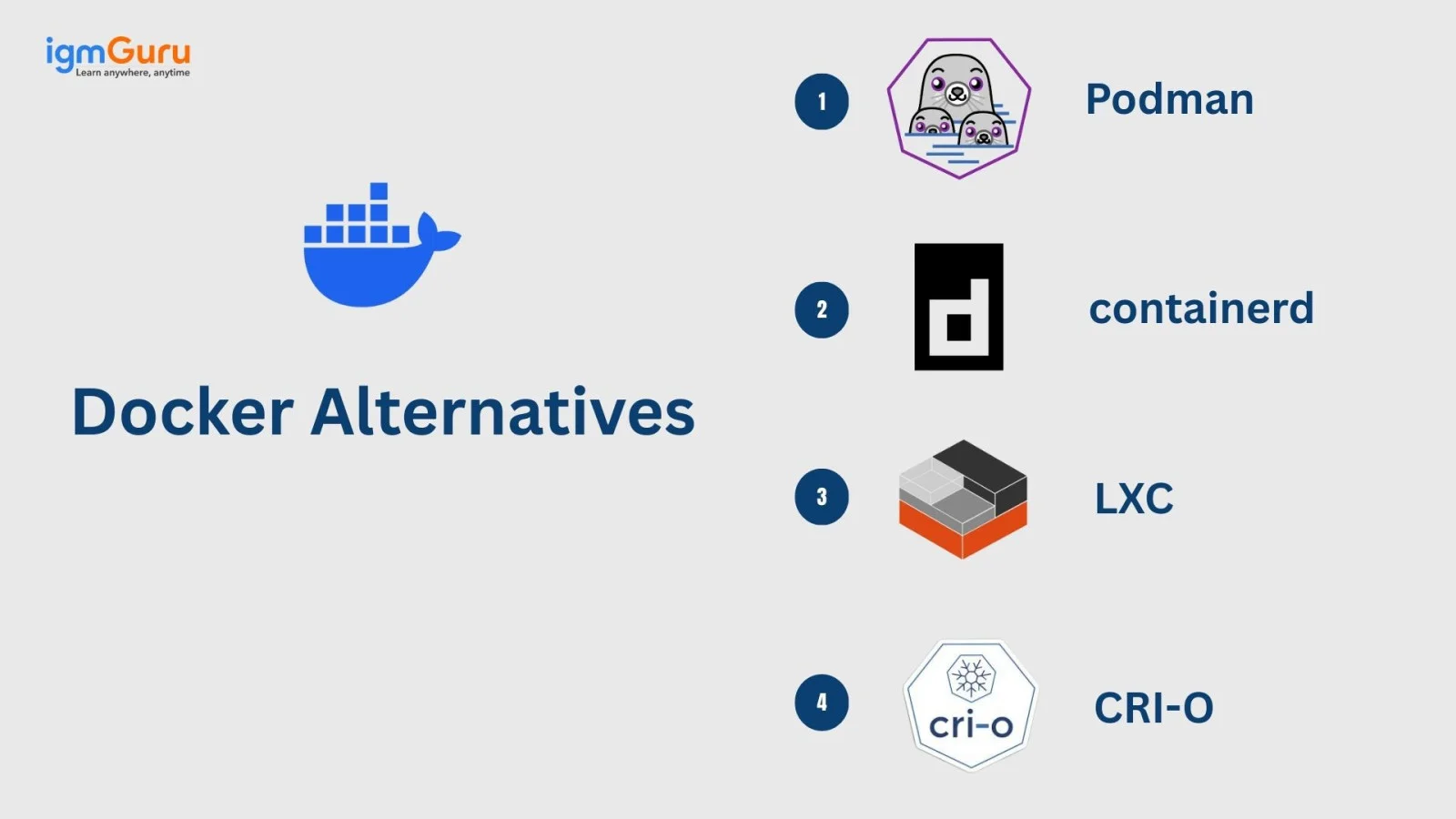 15 Best Docker Alternatives in 2026 | igmGuru