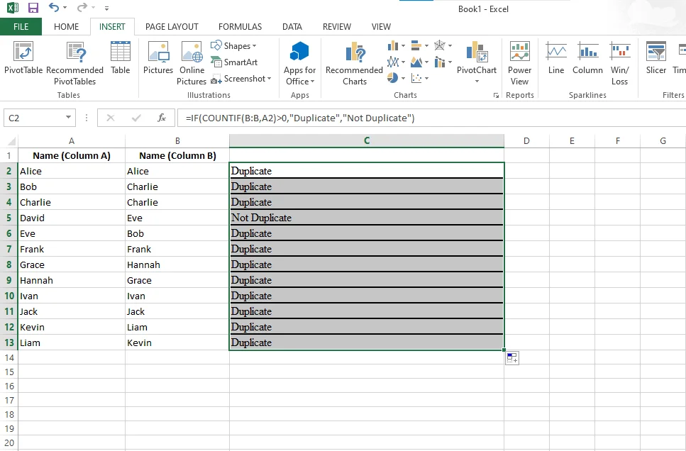 How to Compare Two Columns in Excel: A Step-by-Step Guide | igmGuru