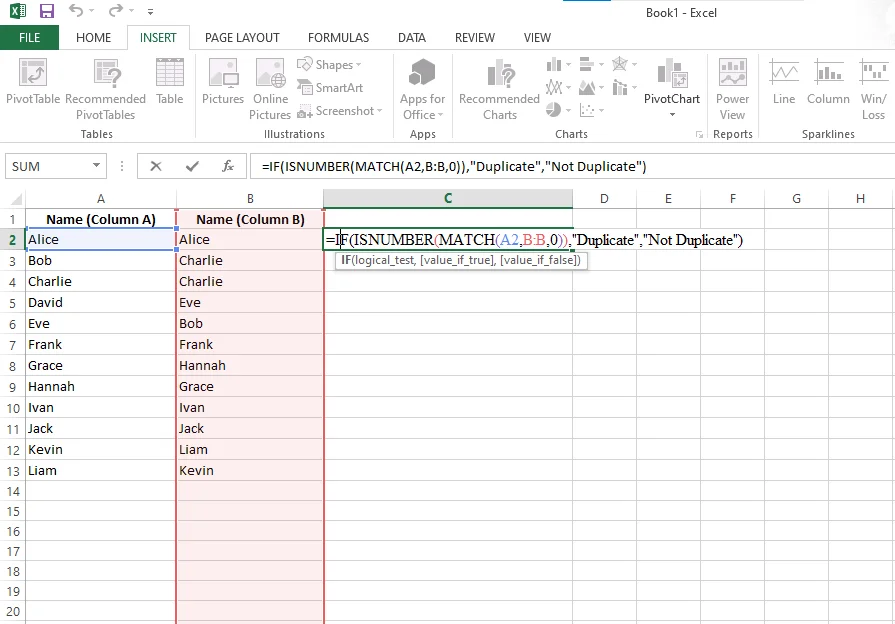 How to Compare Two Columns in Excel: A Step-by-Step Guide | igmGuru