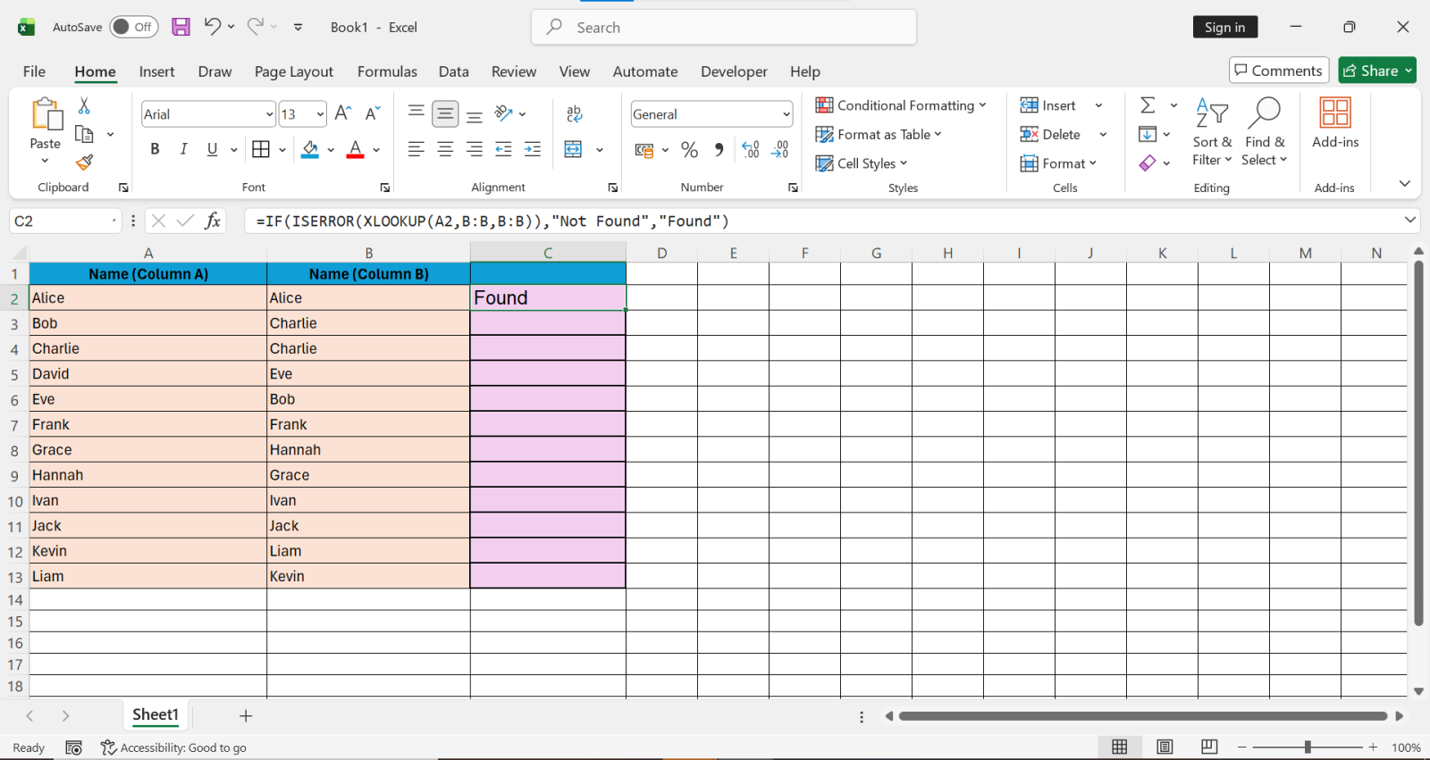 How To Compare Two Columns in Excel – Top 10 Methods