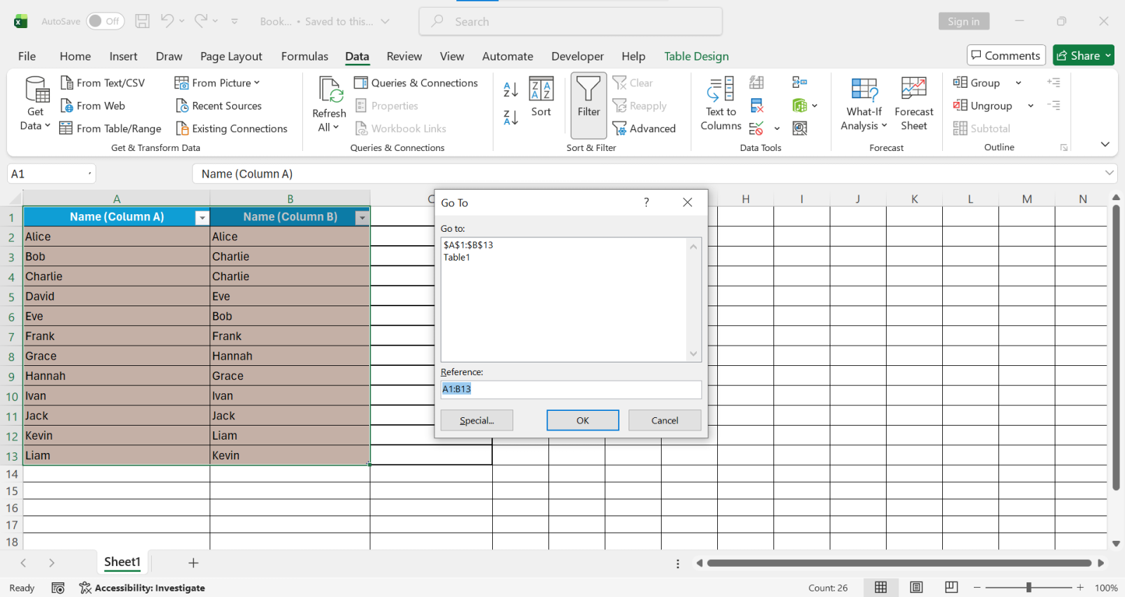 How To Compare Two Columns in Excel – Top 10 Methods