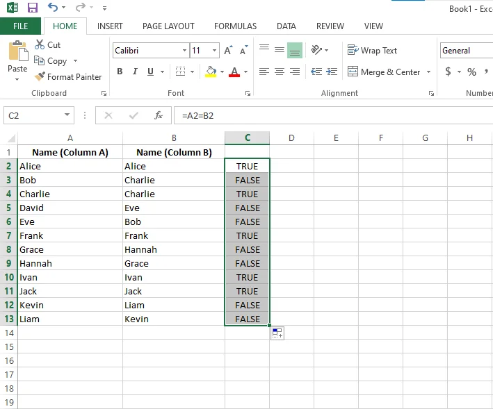 How to Compare Two Columns in Excel: A Step-by-Step Guide | igmGuru