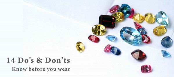 14 rules of wearing gemstones to consider