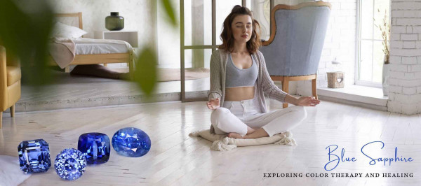 Blue Sapphire Color: Exploring Color Therapy and Healing
