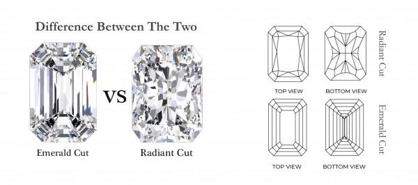 Radiant Vs Emerald Cut - Difference Between The Two!