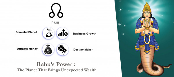 Rahu’s Power: The Planet That Brings Unexpected Wealth