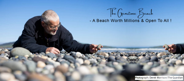 The Gemstone Beach - A Beach Worth Millions & Open To All!