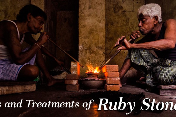 Types and Treatments of Ruby Stone | Glass Filled Treatment