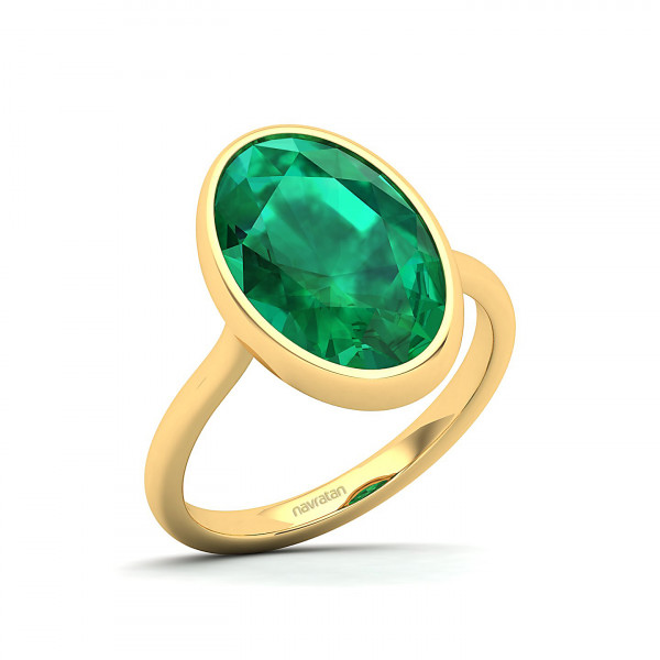 The Erudite Emerald Gold Ring