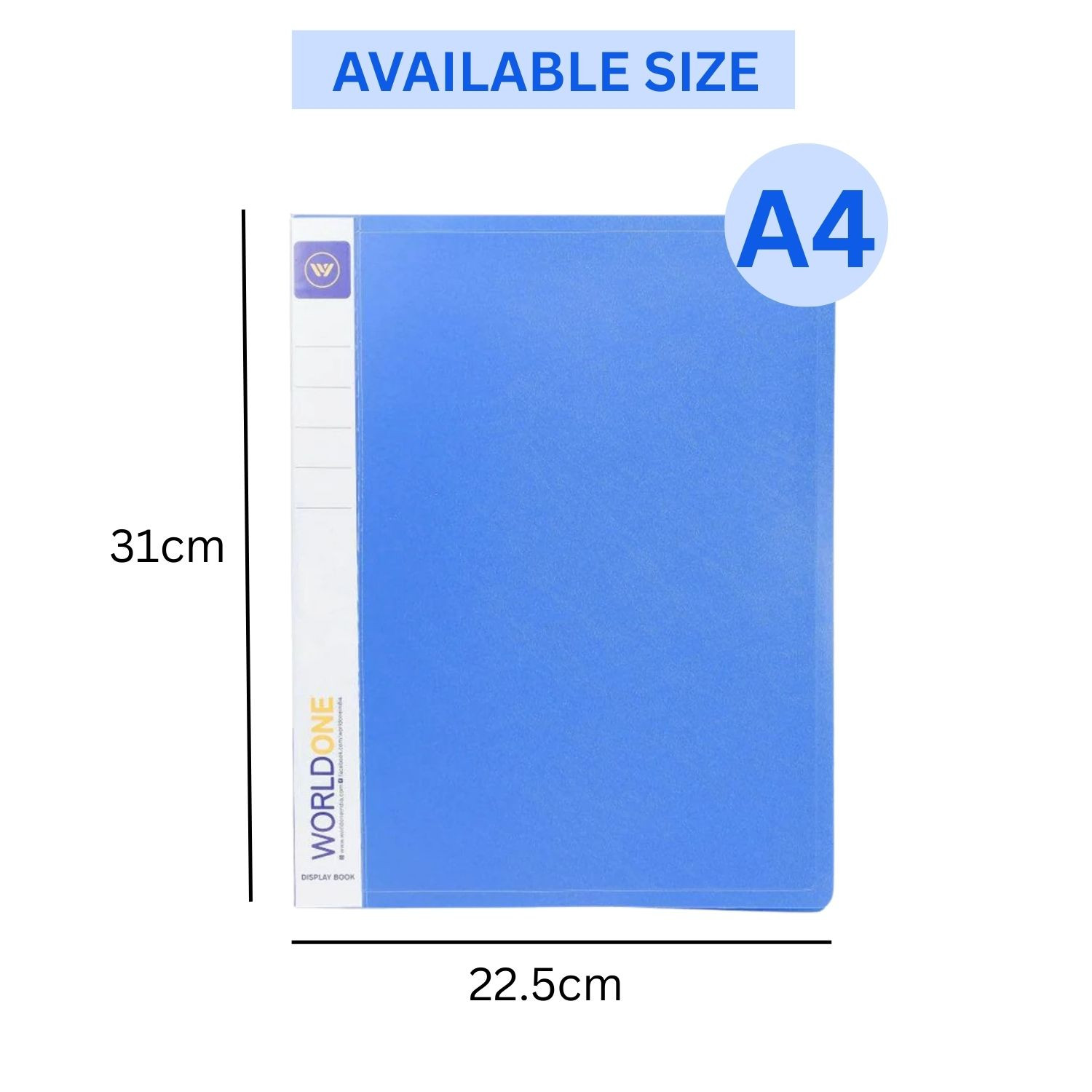 ClearBook A4 20 Pages WorldOne CB501