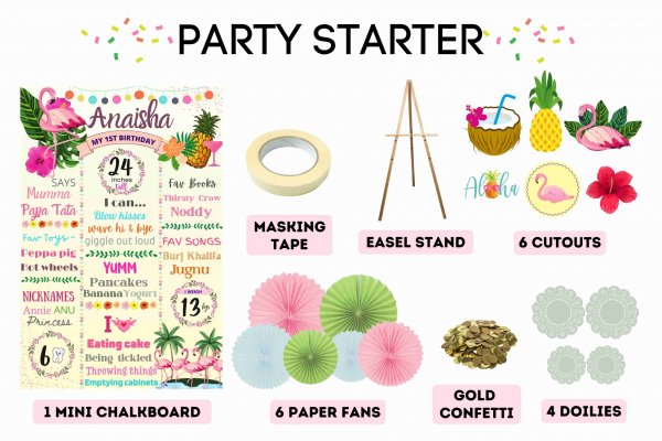 FANCY FLAMINGO PARTY STARTER