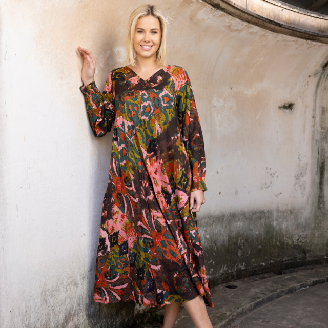 Wholesale Plus Size Dresses For Women in Cotton and Rayon – Orientique