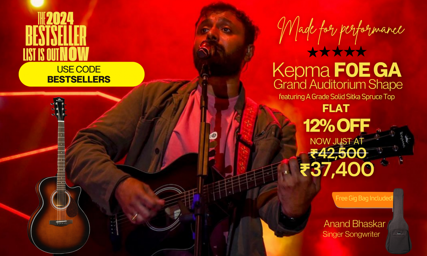 Kepma Guitars | high quality | highly reputed | best acoustic guitars