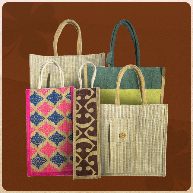 Refresh Jute Bags - Eco-Friendly, Biodegradable, Reusable, Shopping ...