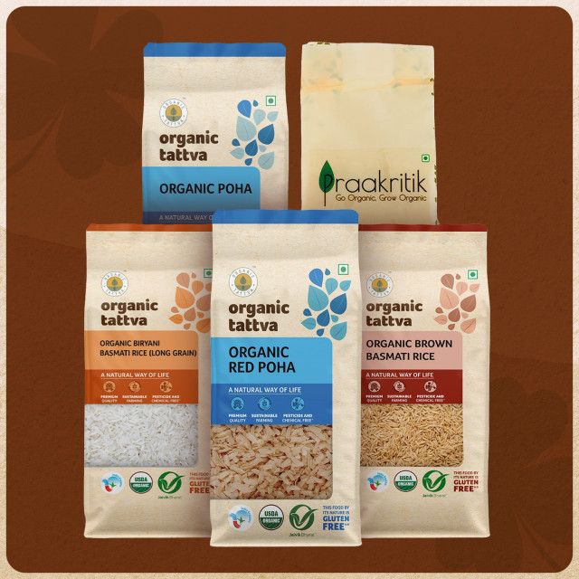 Organic & Premium Rice – Basmati, Brown, Black Rice, Poha & More