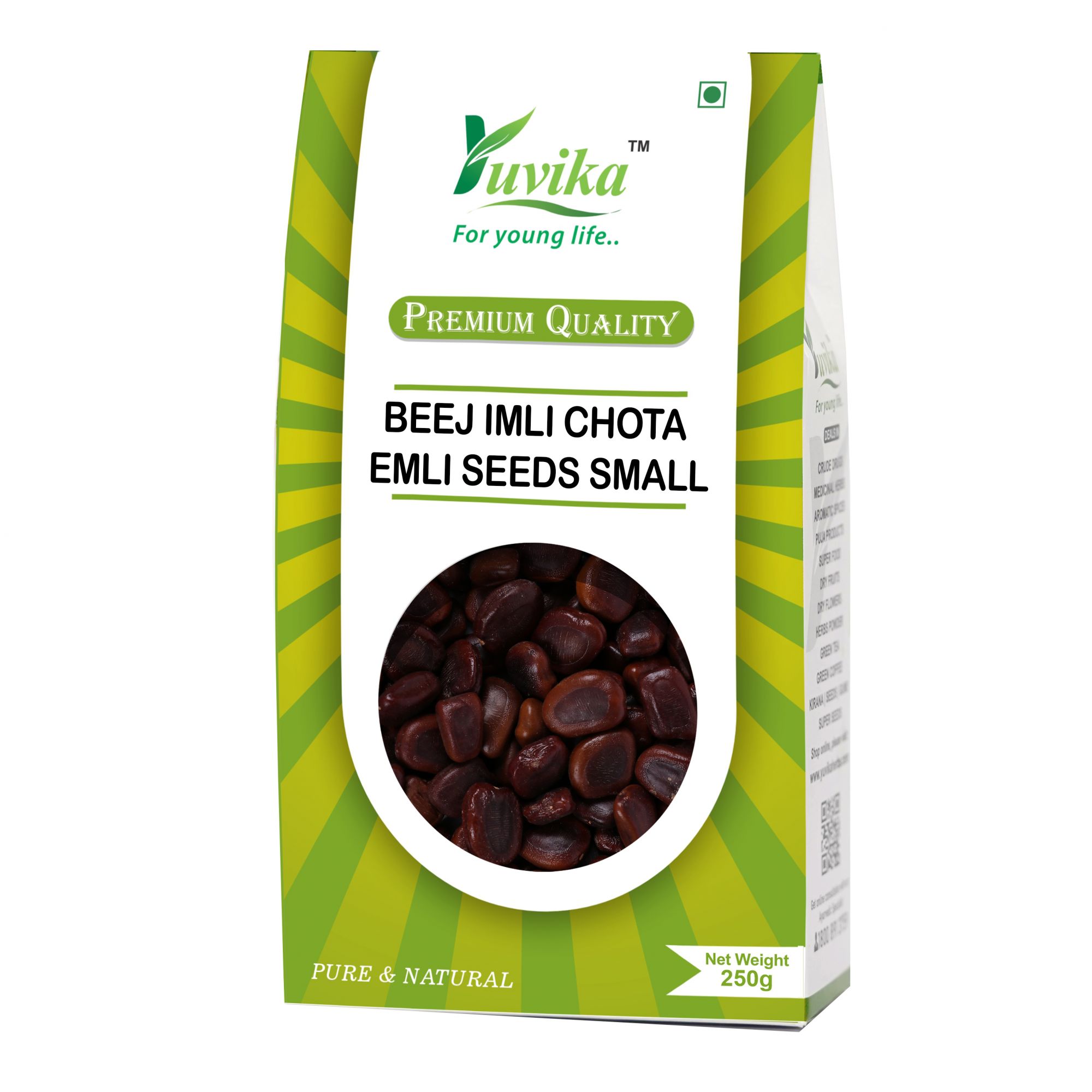 Beej Imli Chota - Tamarindus Indica - Emli Seeds Small - Tamarind Seeds ...
