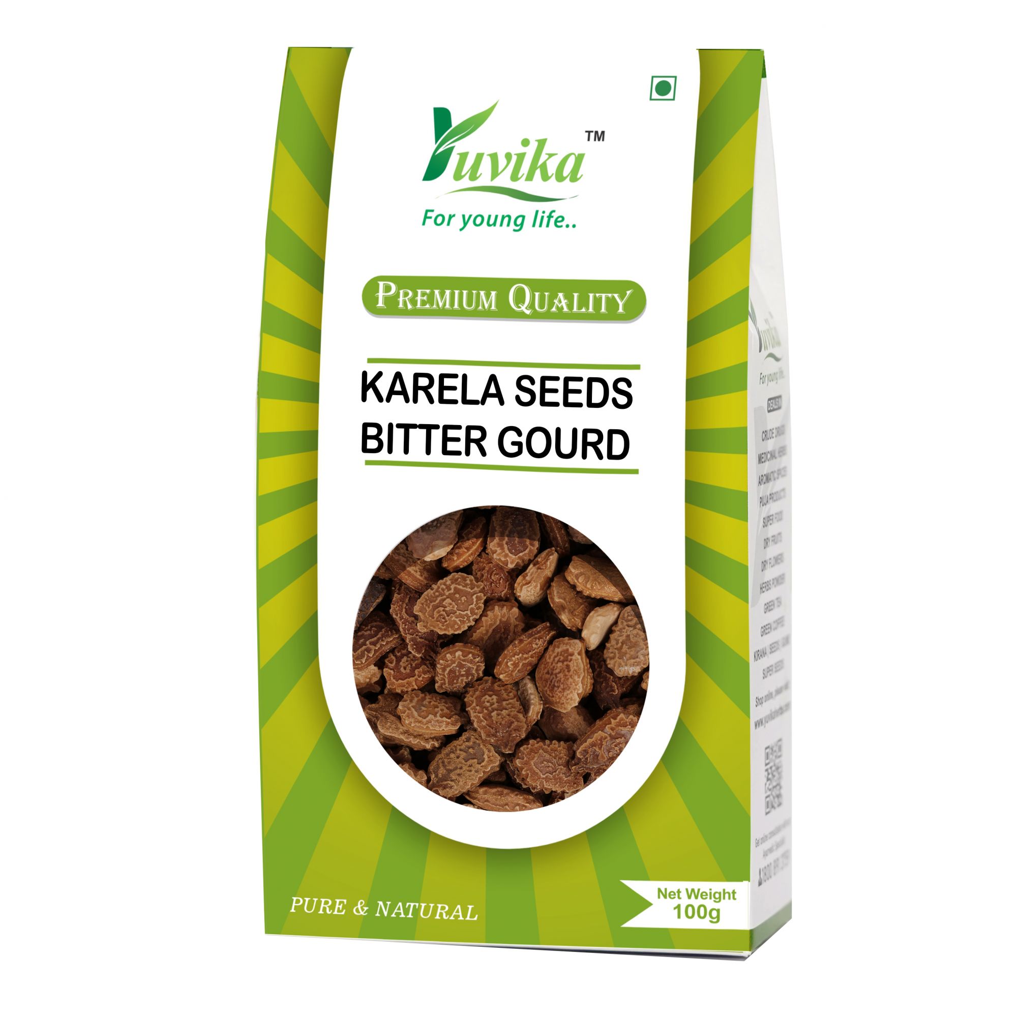 Karela Seeds - Momordica Charantia - Bitter Gourd (100g)